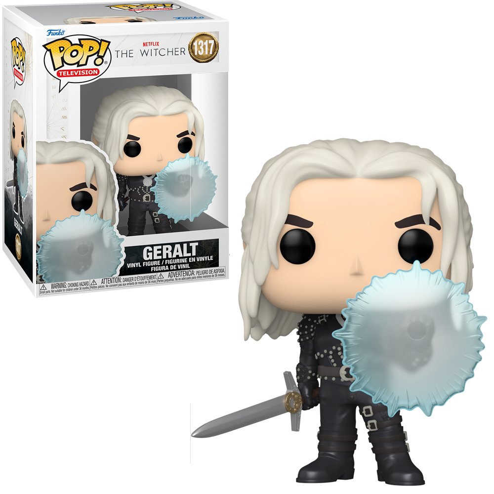 Funko - Geralt with Shield (The Witcher) - Pop! Vinyl Figure – Top ...