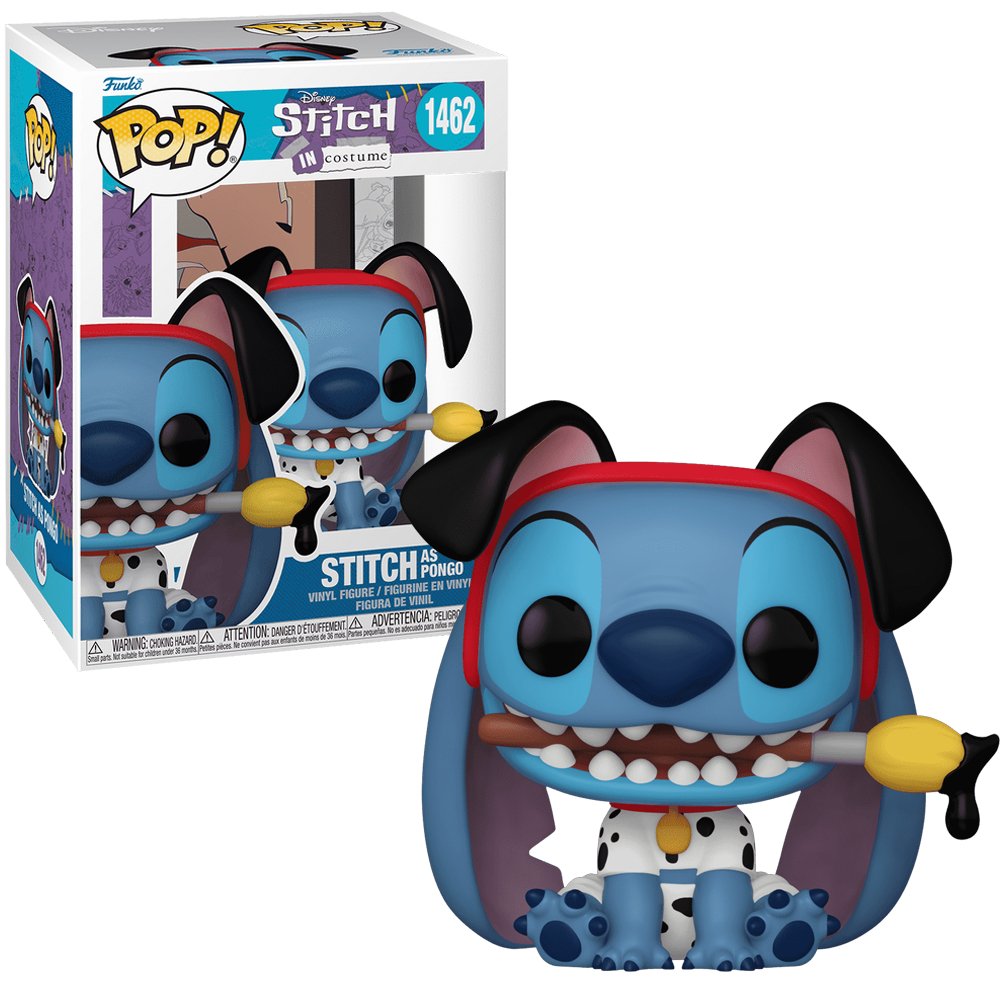 Funko - Stitch as Pongo (Disney Stitch in Costume) - Pop! Vinyl Figure ...