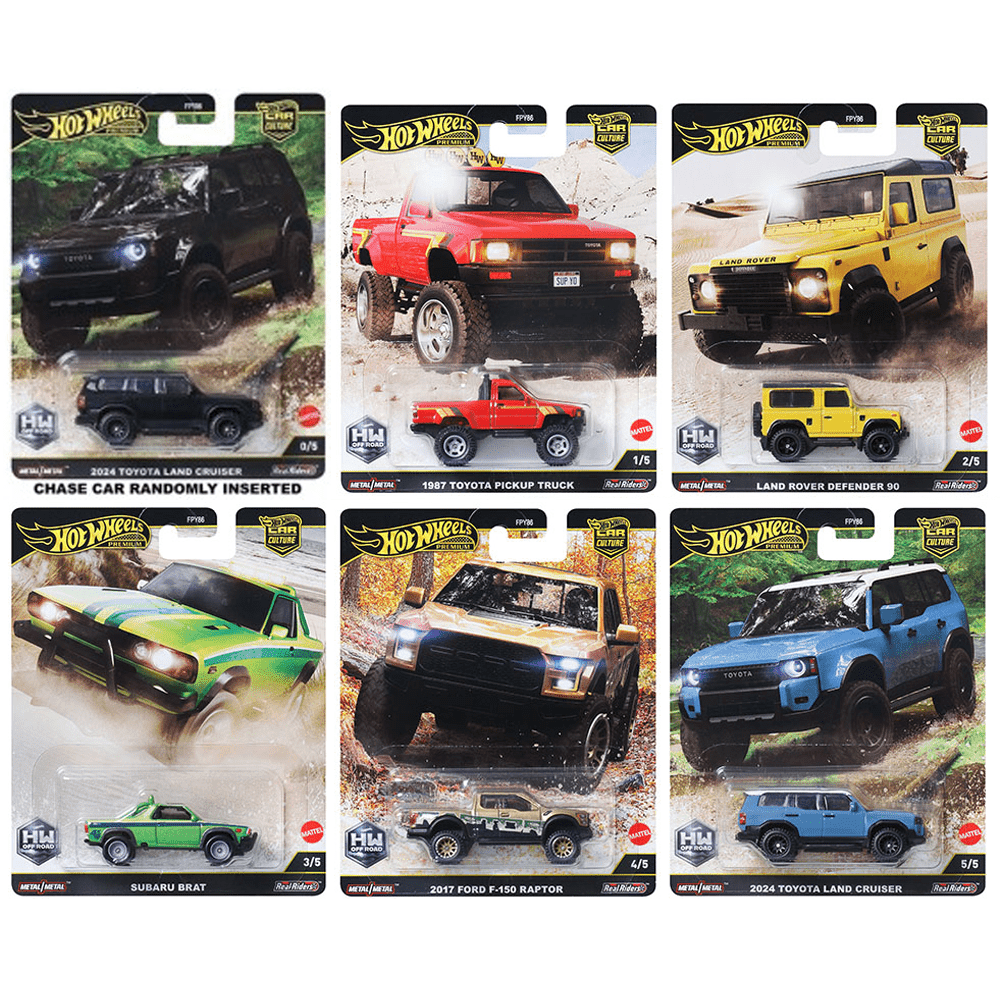 Hot Wheels - 2025 HW Off Road Series 10-Car Case *Sealed, Possibility ...