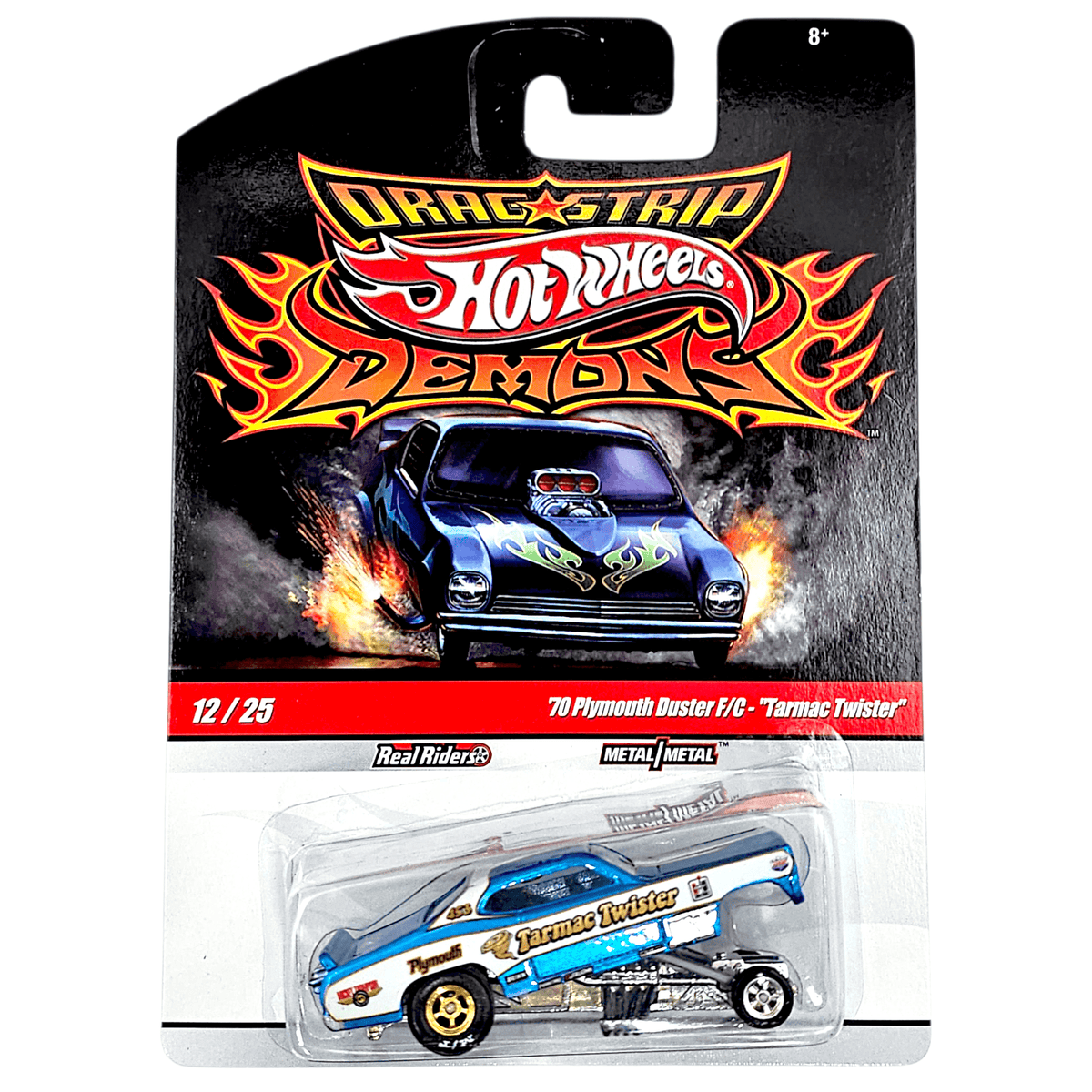 Hot Wheels - '70 Plymouth Duster F/C "Tarmac Twister" - 2010 Drag Stri ...