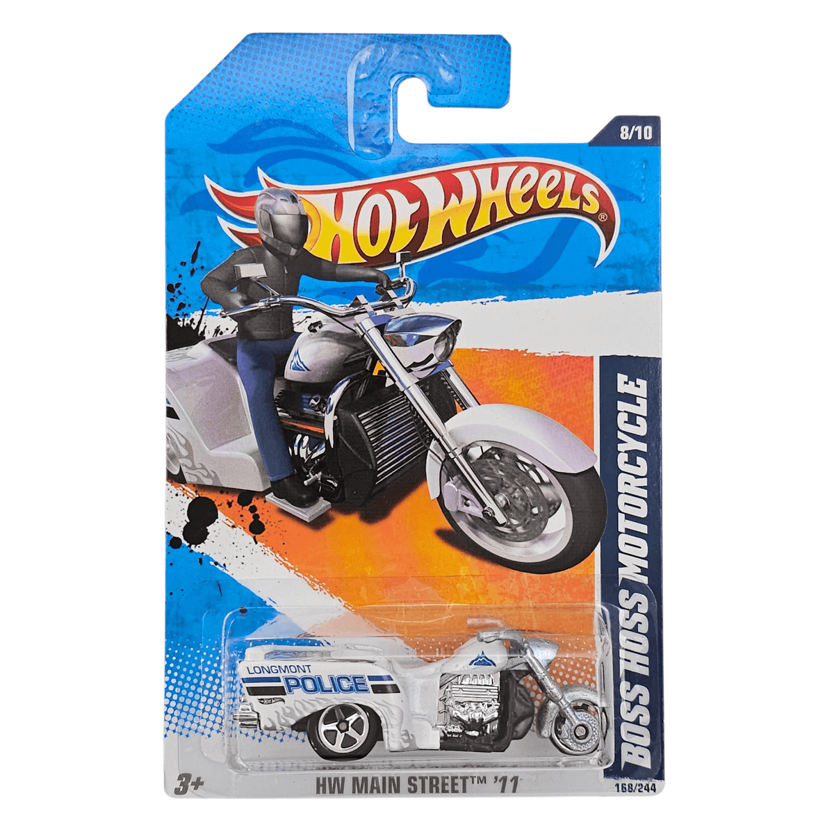 Hot Wheels - Boss Hoss Motorcycle - 2011 *Card Variation* – Top ...