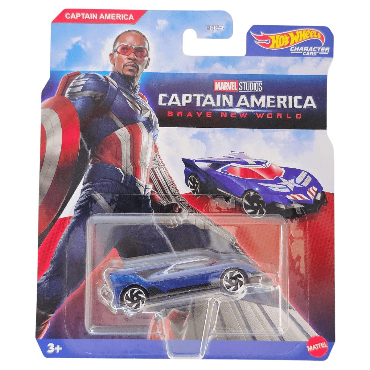 Hot Wheels - Captain America - 2024 Character Cars Series – Top ...