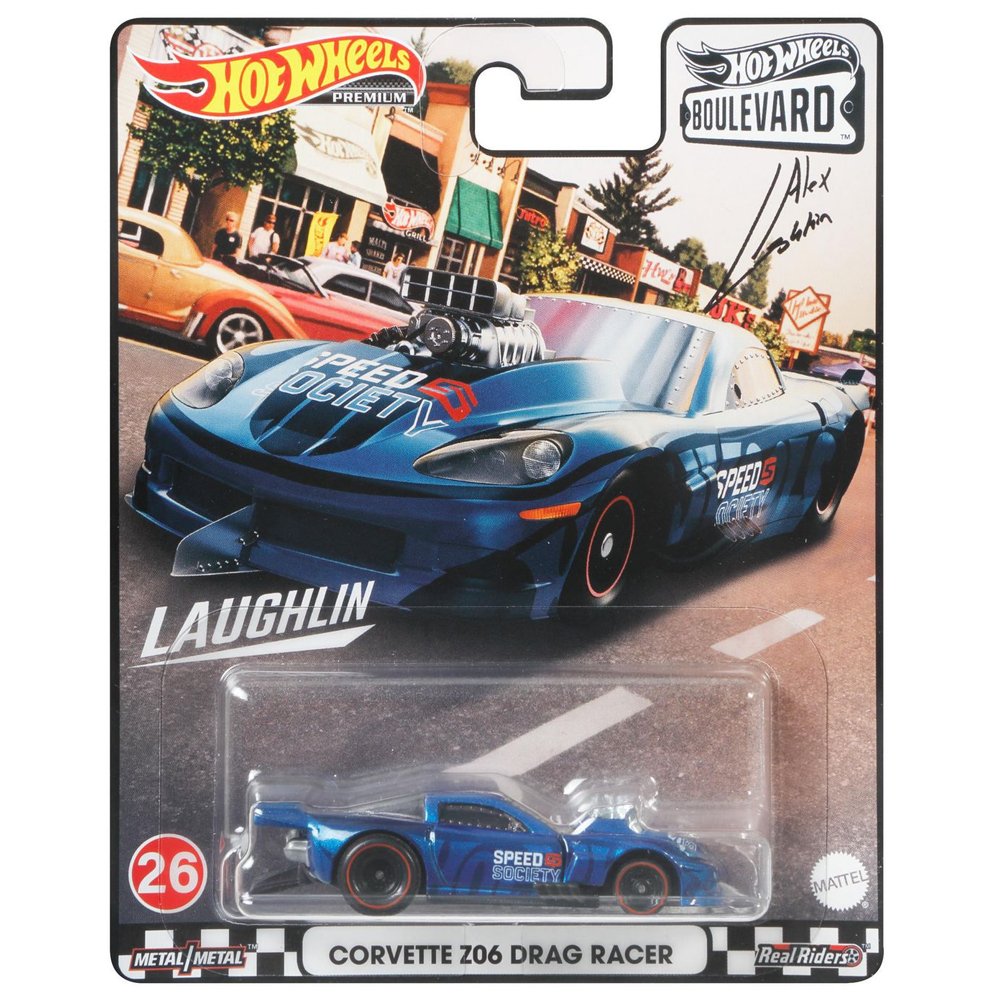 Hot Wheels - Corvette Z06 Drag Racer - 2021 Hot Wheels Boulevard Serie ...