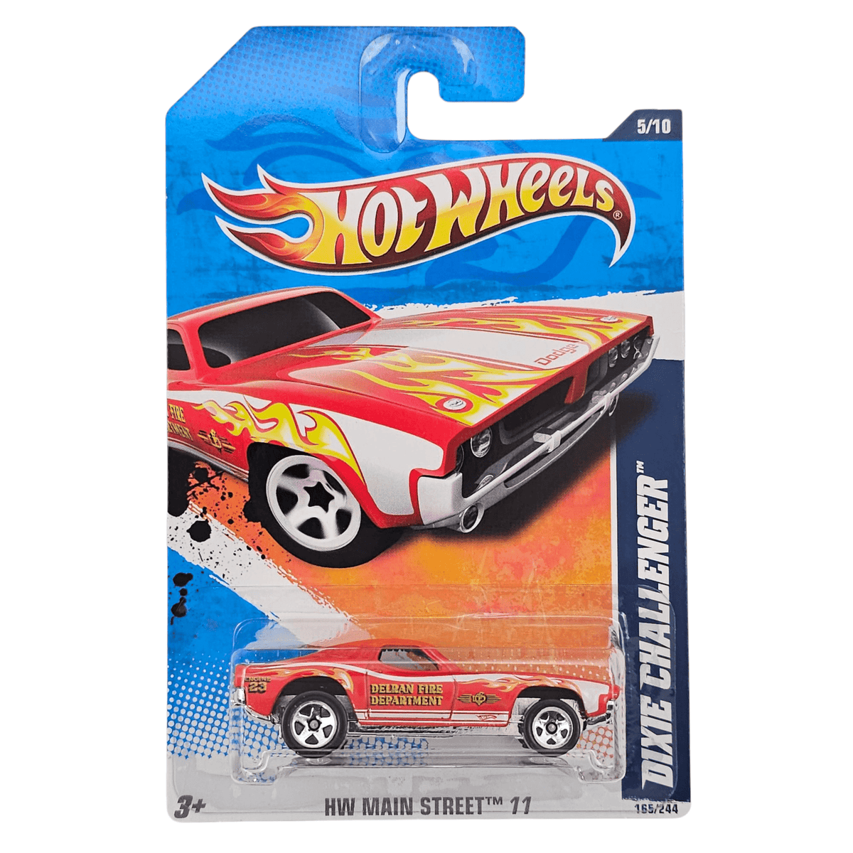 Hot Wheels - Dixie Challenger - 2011 – Top Collectibles