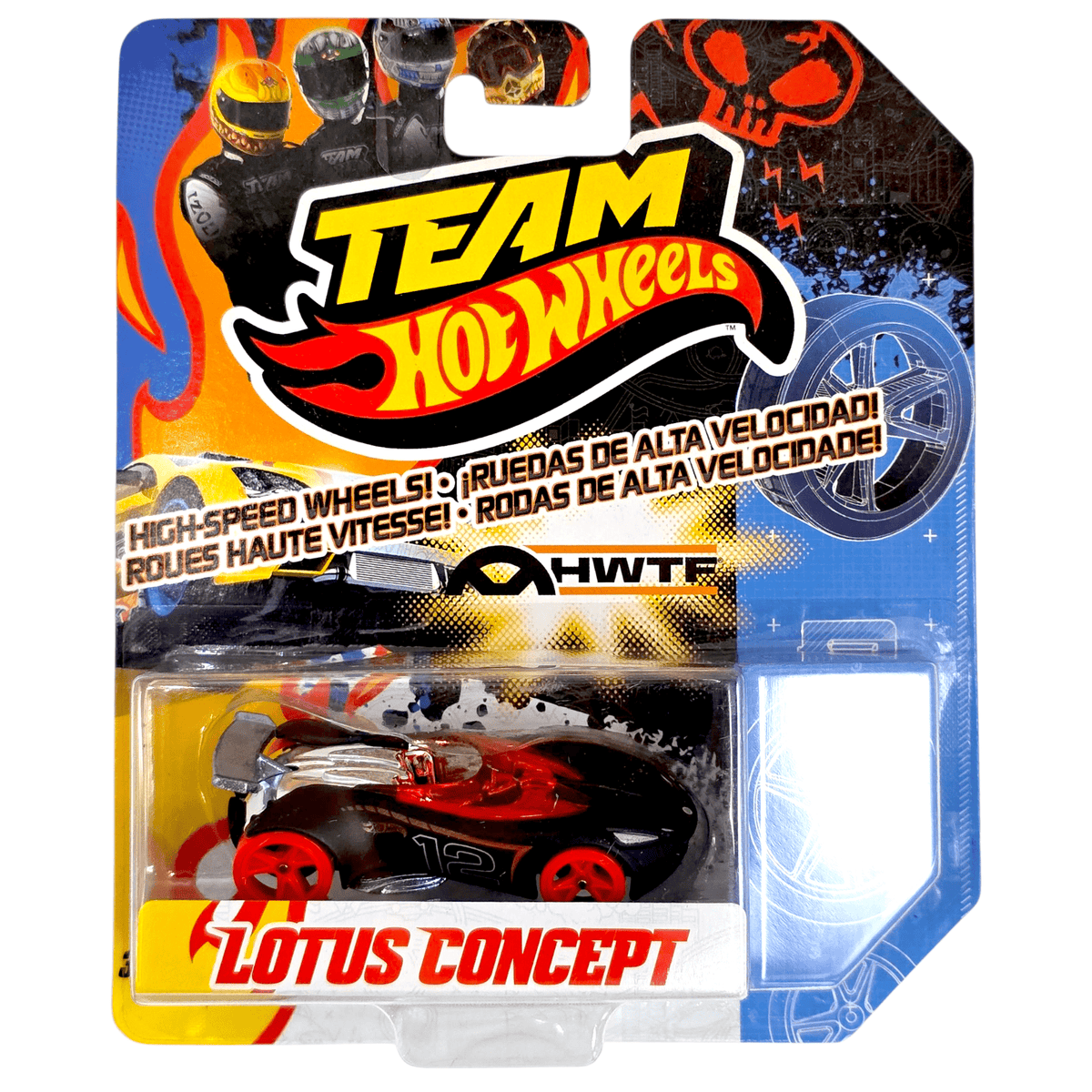 Hot Wheels - Lotus Concept - 2012 Team Hot Wheels High-Speed Wheels Se ...