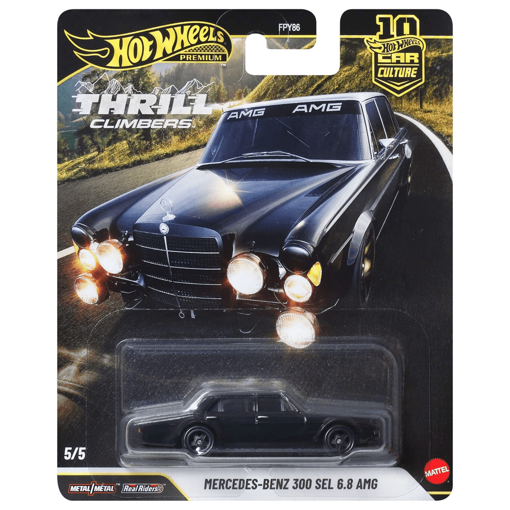 Hot Wheels - Mercedes-Benz 300 SEL 6.8 AMG - 2026 Thrill Climbers Seri ...
