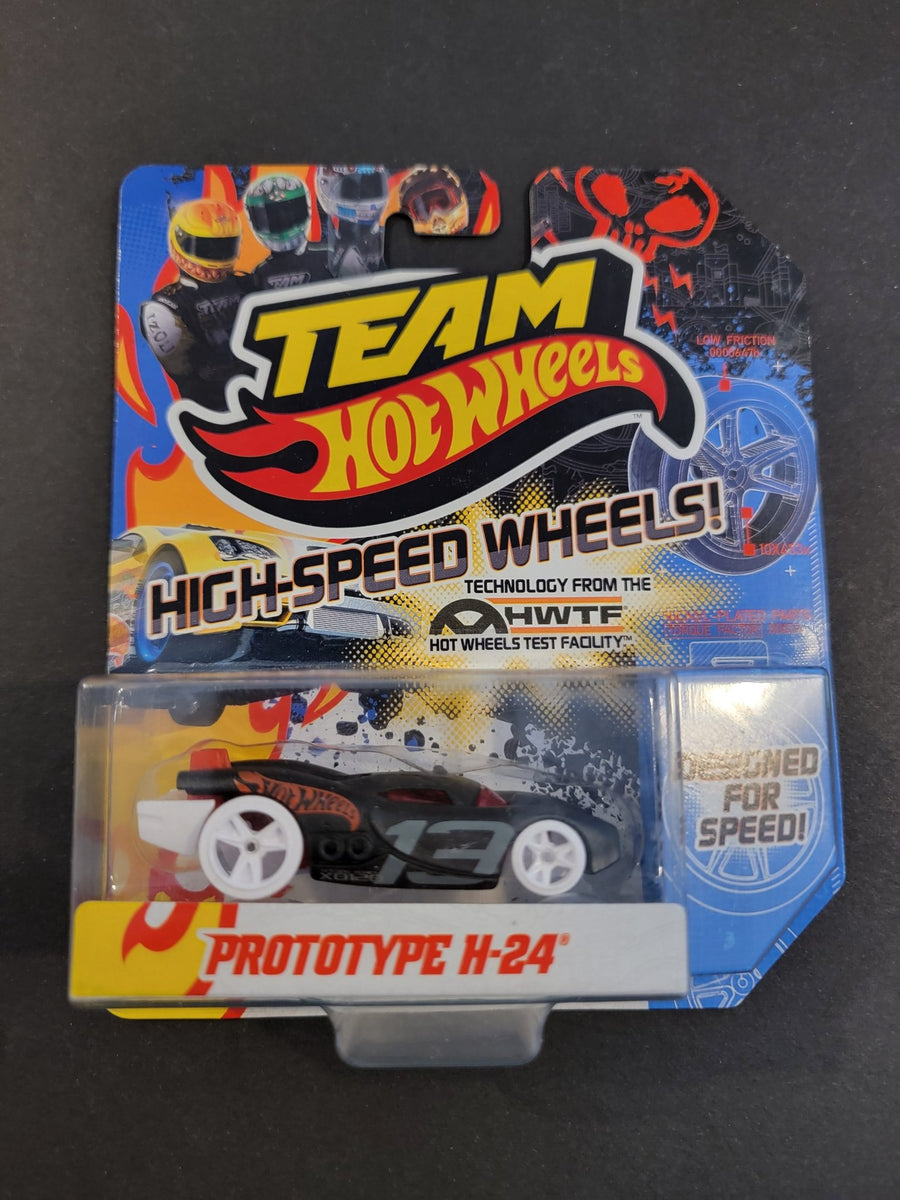 Hot Wheels - Prototype H-24 - 2012 Team Hot Wheels High-Speed Wheels S ...