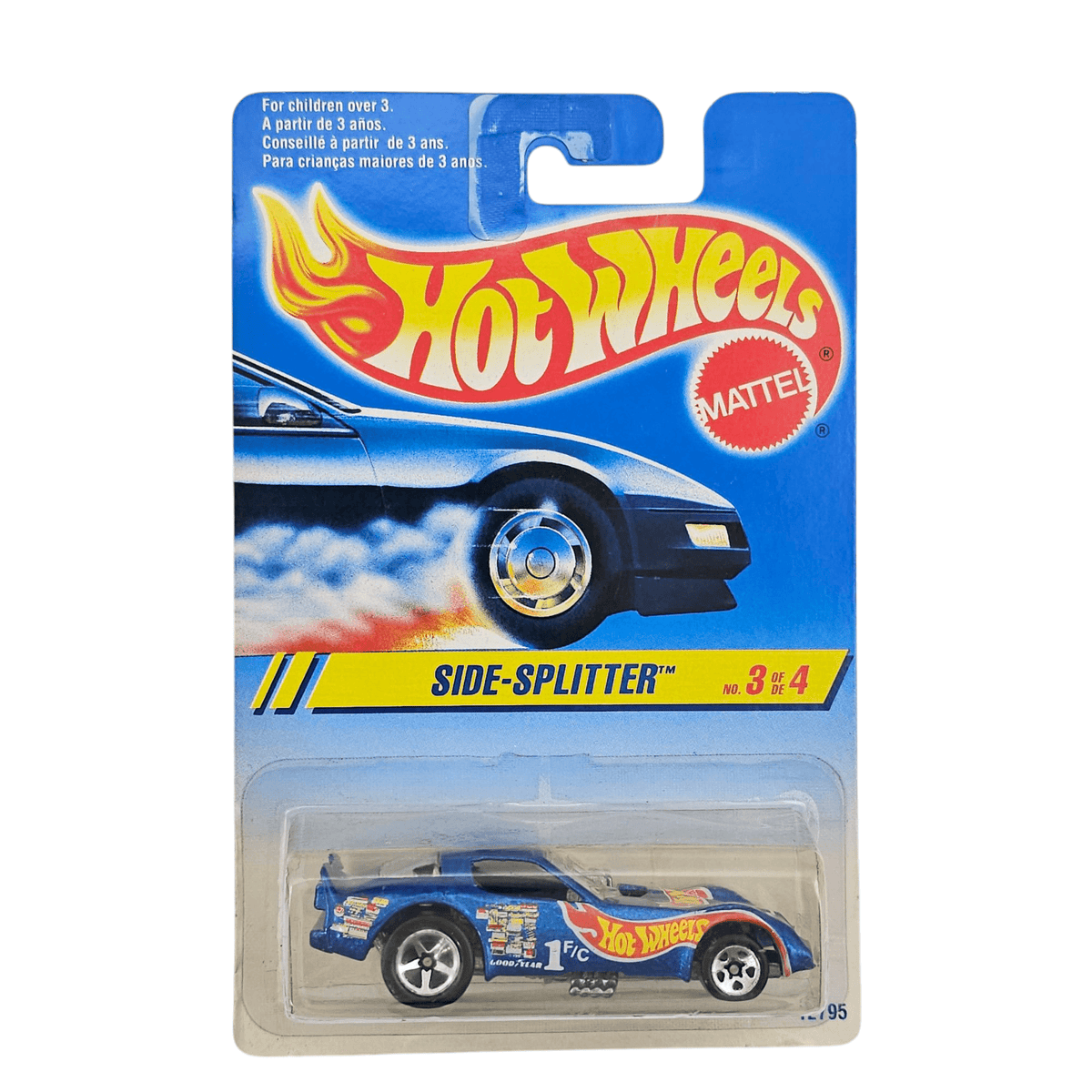 Hot Wheels - Side-Splitter - 1995 *Wheels Variation* – Top Collectibles