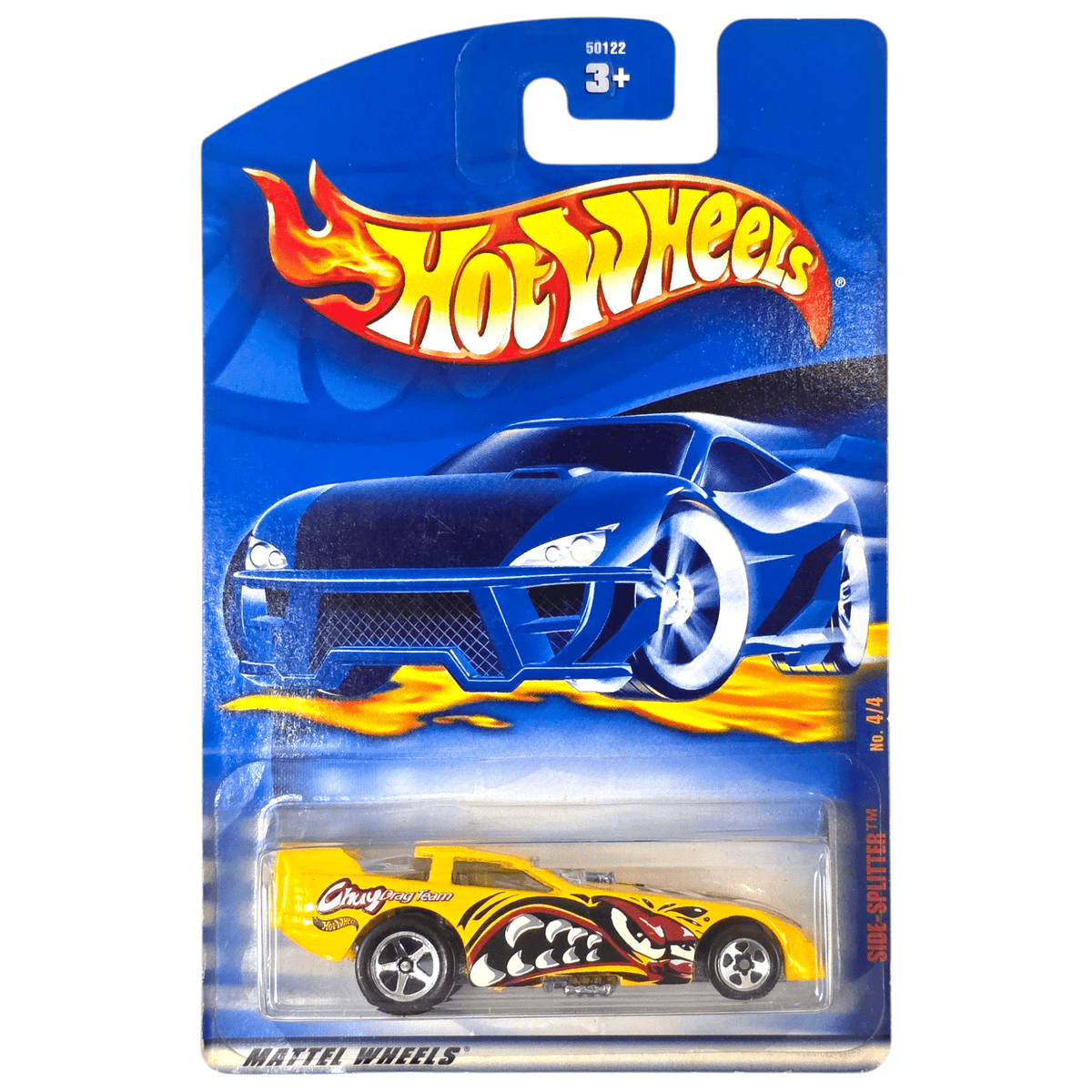 Hot Wheels - Side-Splitter - 2001 *International Card* – Top Collectibles