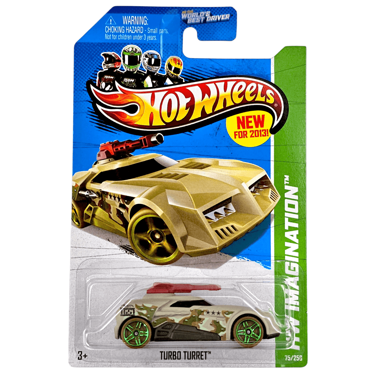 Hot Wheels - Turbo Turret - 2013 – Top Collectibles