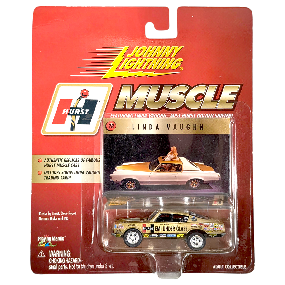 Johnny Lightning - Hurst Hemi Under Glass Barracuda - 2000 Hurst Muscl ...