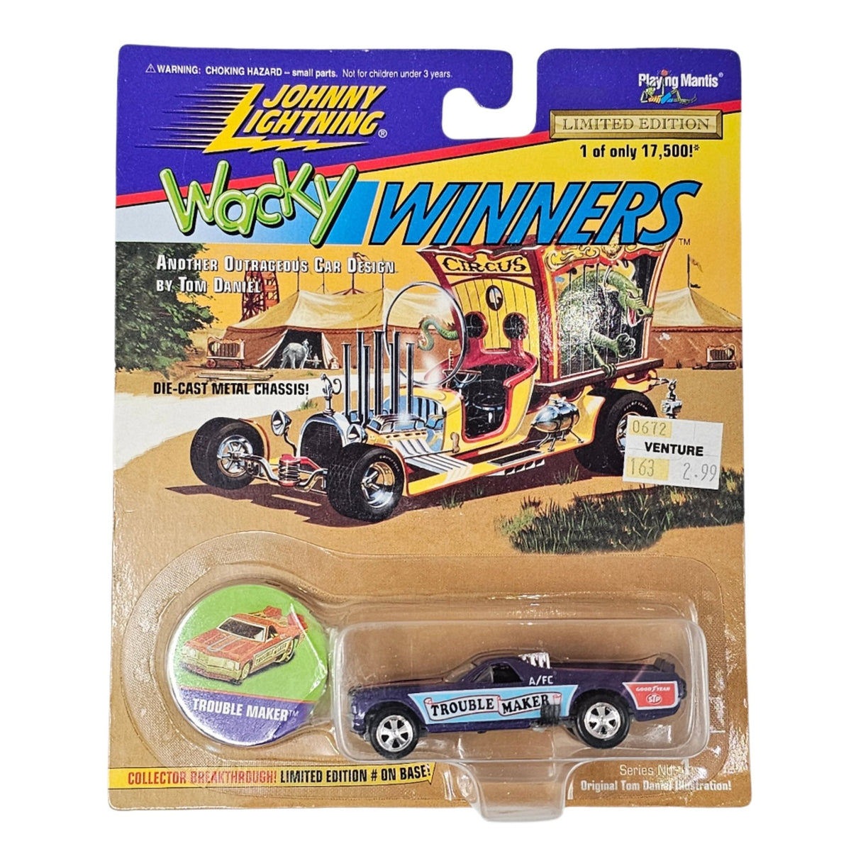 Johnny Lightning - Trouble Maker - 1996 Wacky Winners Series – Top ...