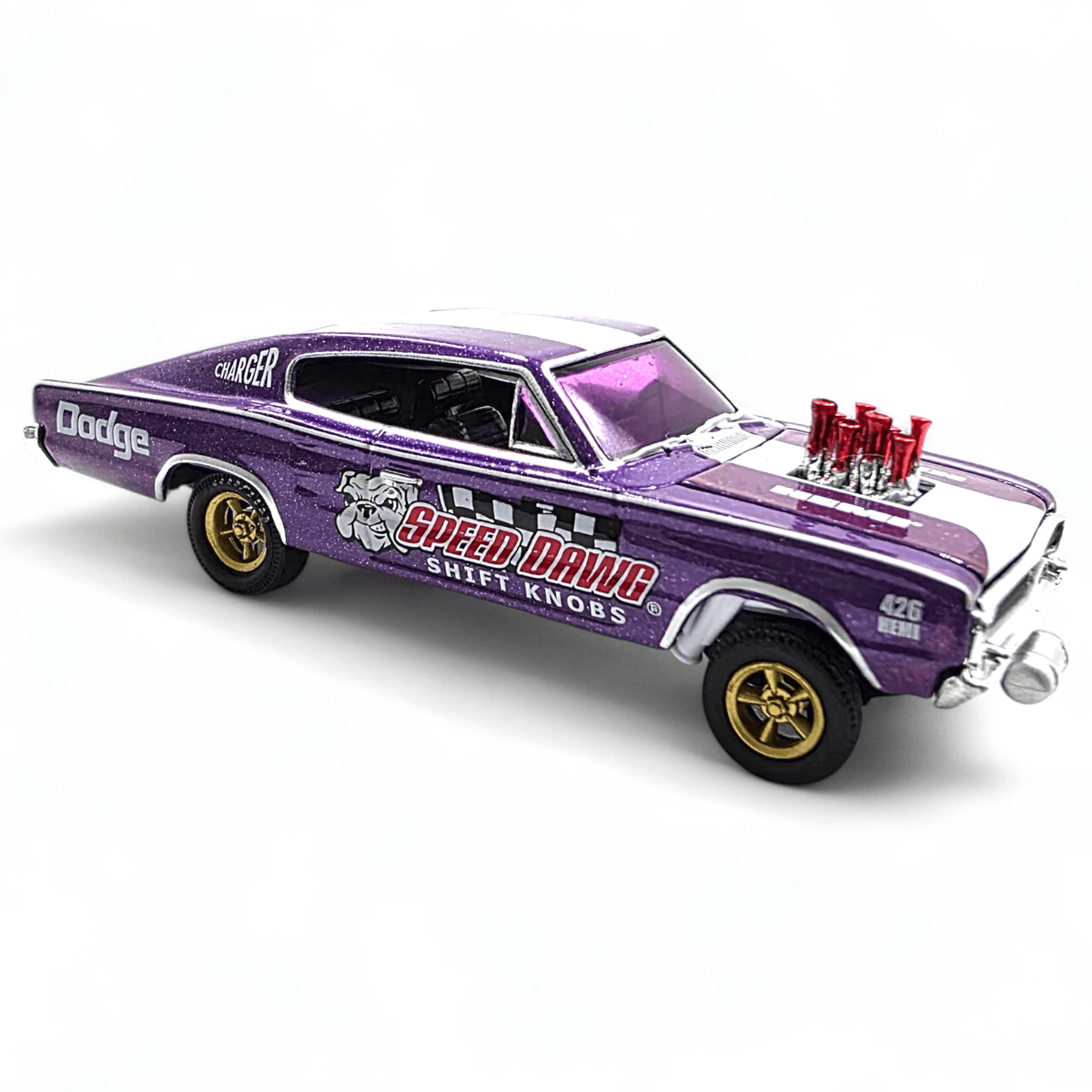 M2 Machines - 1966 Dodge Charger Gasser - 2020 Detroit-Muscle Series ...