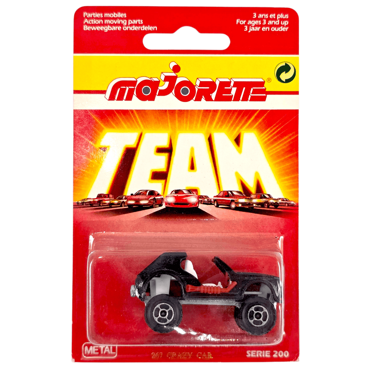Majorette - Crazy Car - 1990 – Top Collectibles