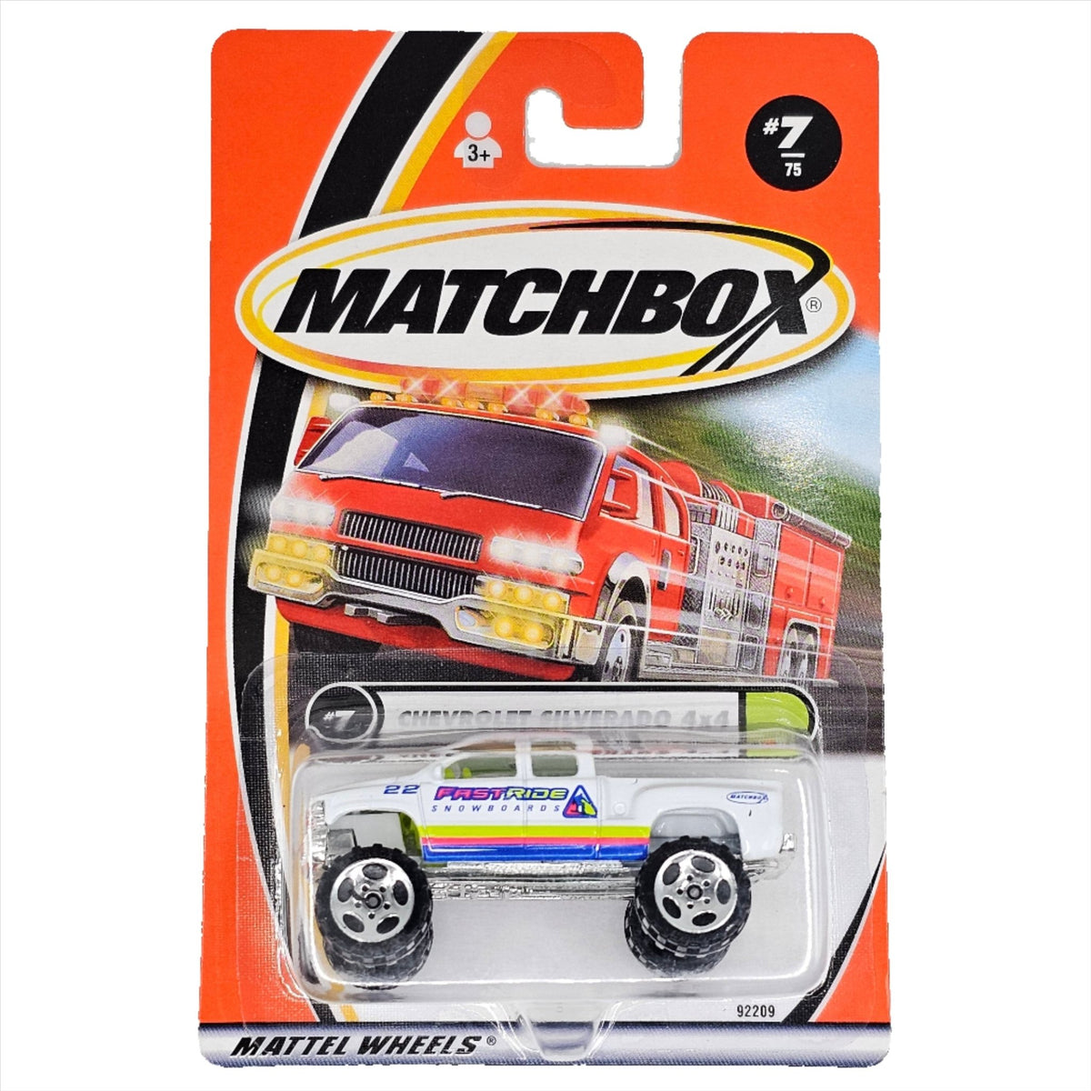 Matchbox - Chevy Silverado 4x4 - 2001 – Top Collectibles