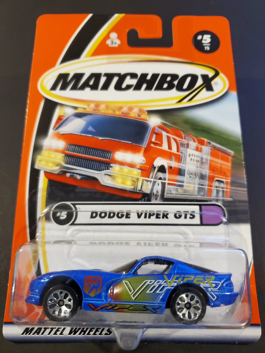 Matchbox - Dodge Viper GTS - 2001 *Plastic Base Variation* – Top ...