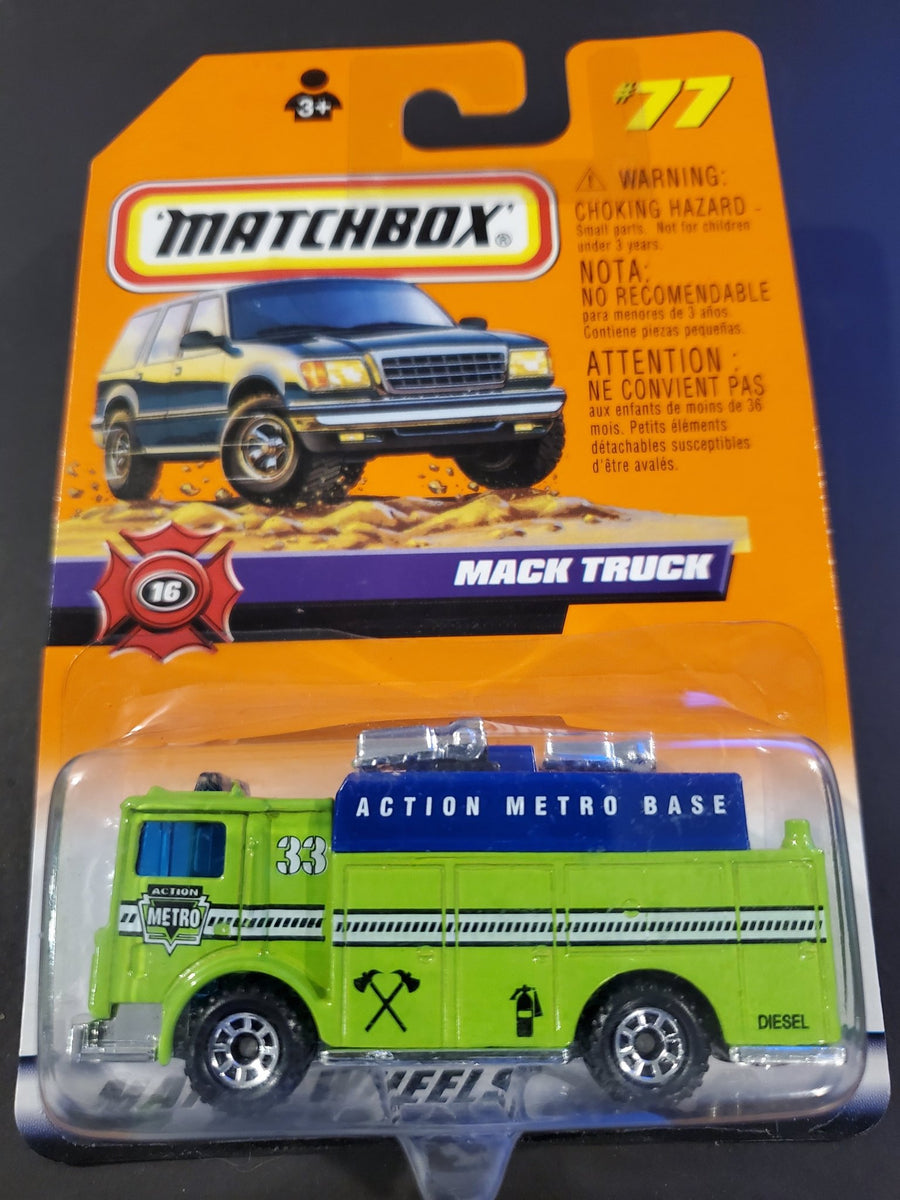 Matchbox - Mack Auxiliary Power Truck - 1999 – Top Collectibles