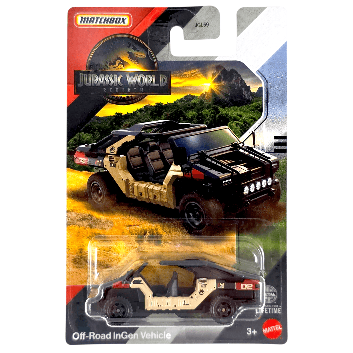 Matchbox - Off-Road InGen Vehicle - 2025 Jurassic World Rebirth Series ...