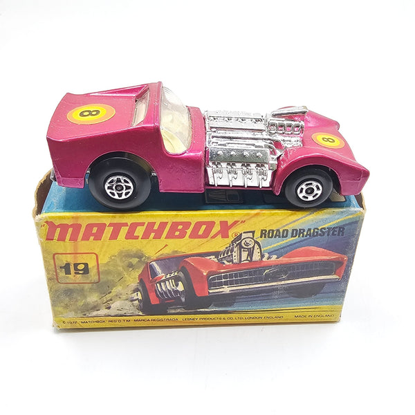 Matchbox - Road Dragster - 1975 *Original Box* – Top Collectibles