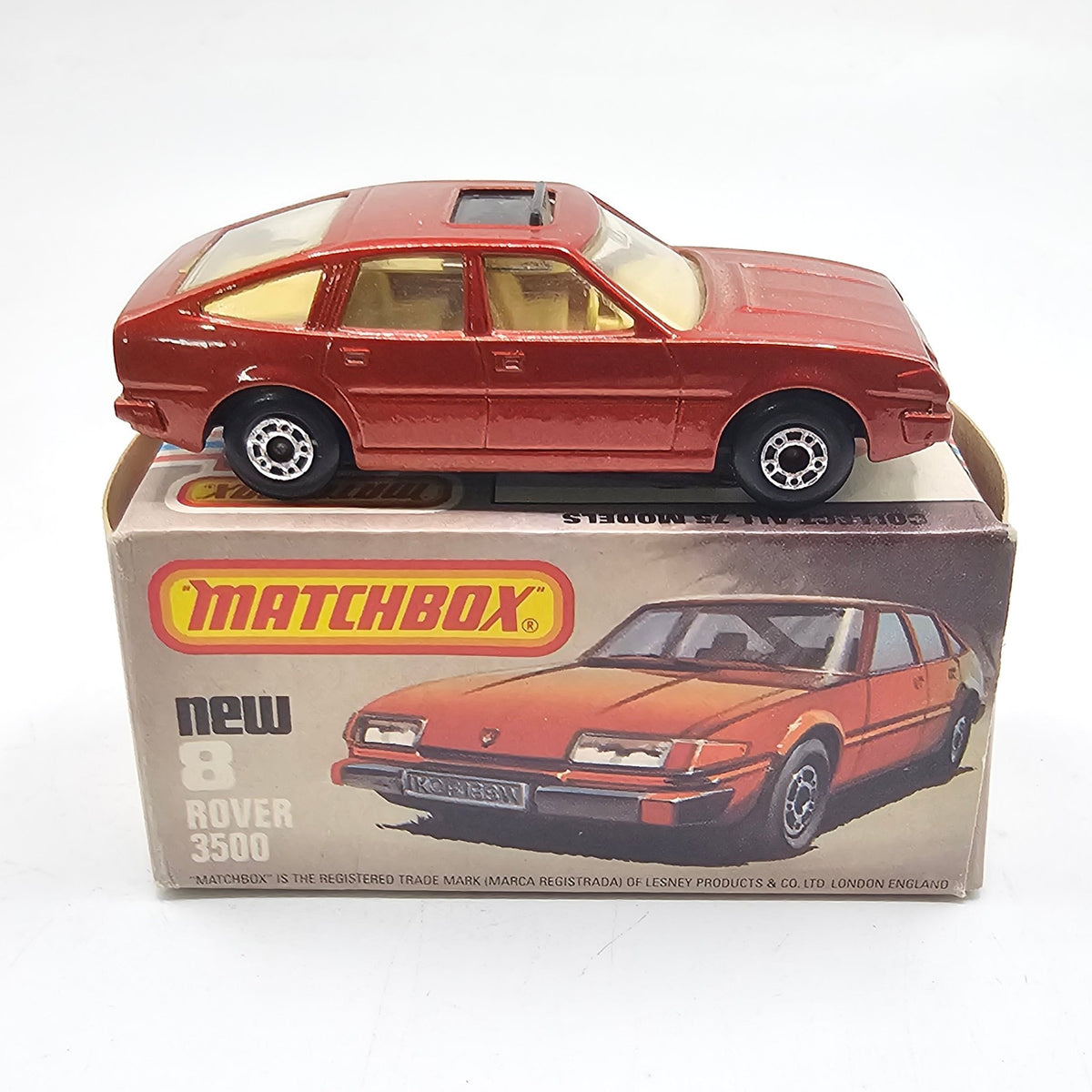 Matchbox - Rover 3500 - 1982 *Original Box* – Top Collectibles