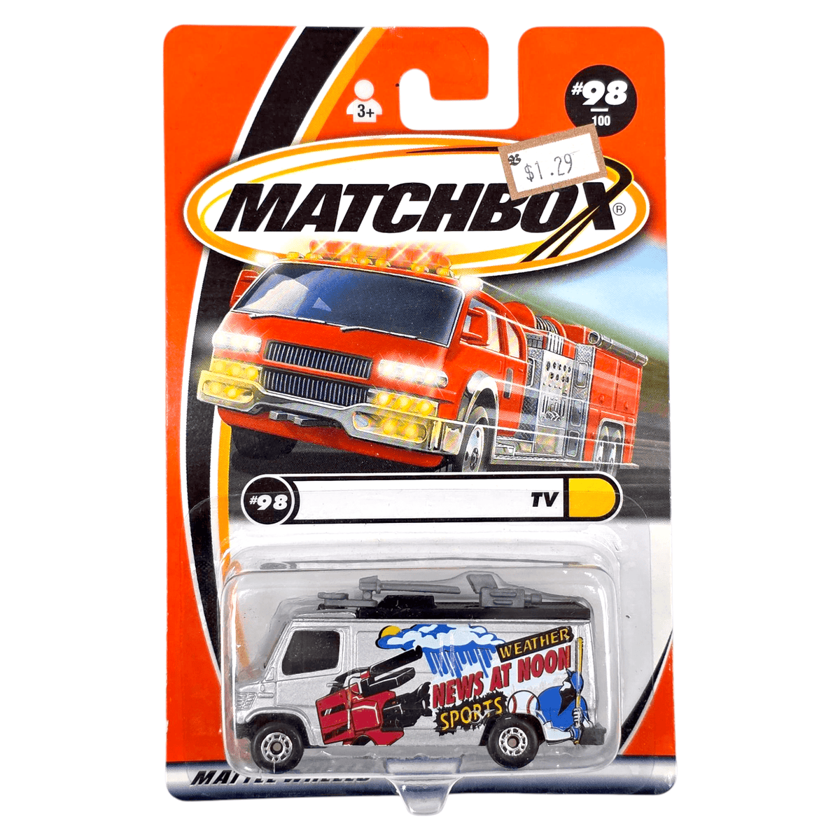 Matchbox - TV News Truck - 2000 – Top Collectibles