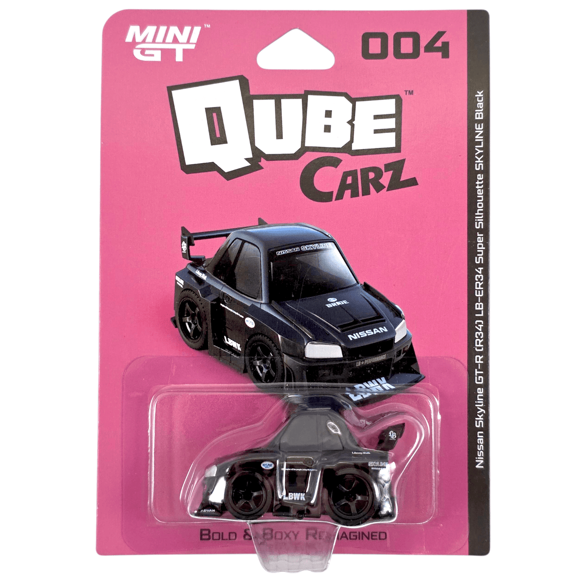 Mini GT - Nissan Skyline GT-R (R34) LB-ER34 Super Silhouette Skyline B ...