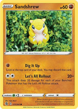 Pokemon Shield Sandshrew