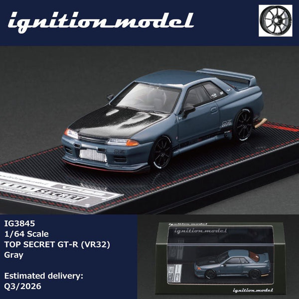 *Pre-Order* Ignition Model - TOP SECRET GT-R (VR32) - Grey – Top ...