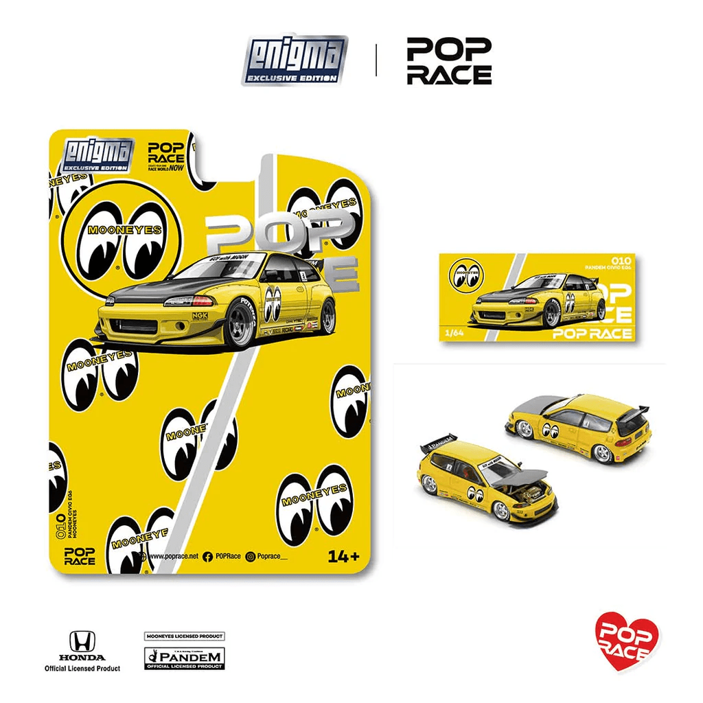 *Pre-Order* Pop Race - Pandem Civic EG6 v1.5 - Mooneyes *Enigma Exclus ...