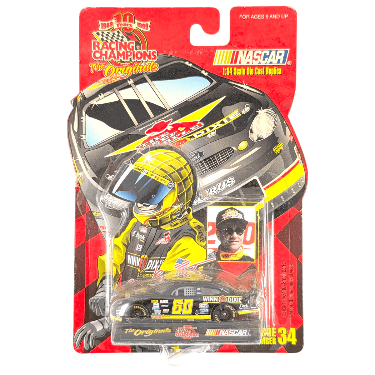 Racing Champions - Ford Taurus Stock Car - 1998 The Originals Series ...