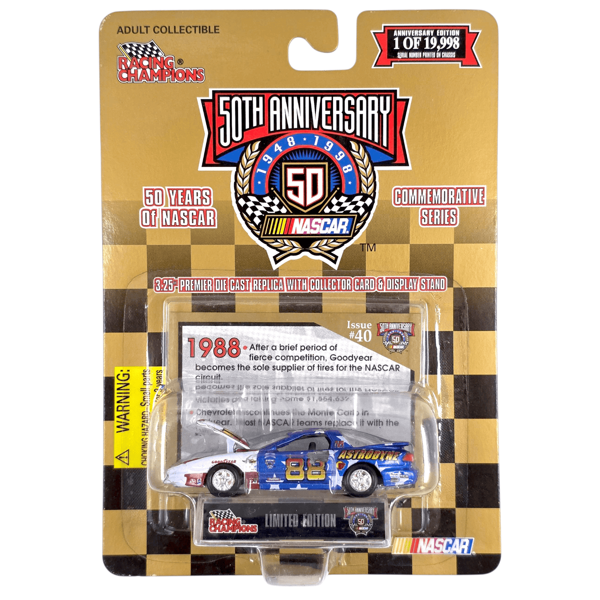 Racing Champions - Pontiac Firebird Trans Am Stock Car - 1998 50 Years ...