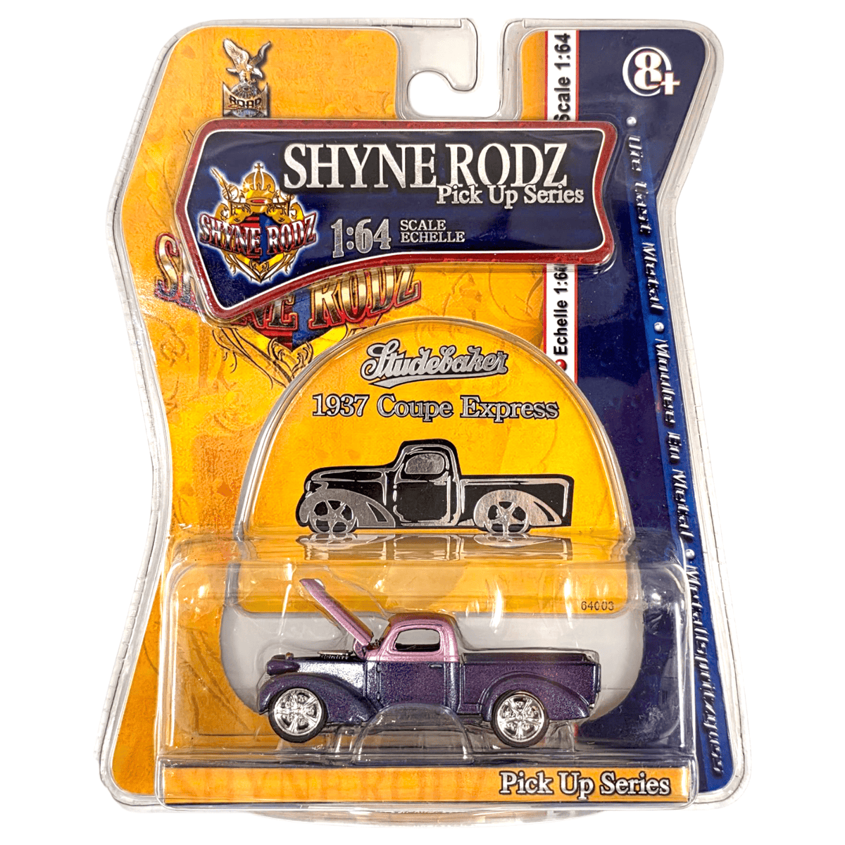 Yatming - 1937 Studebaker Coupe Express - Shyne Rodz Pick Up Series ...